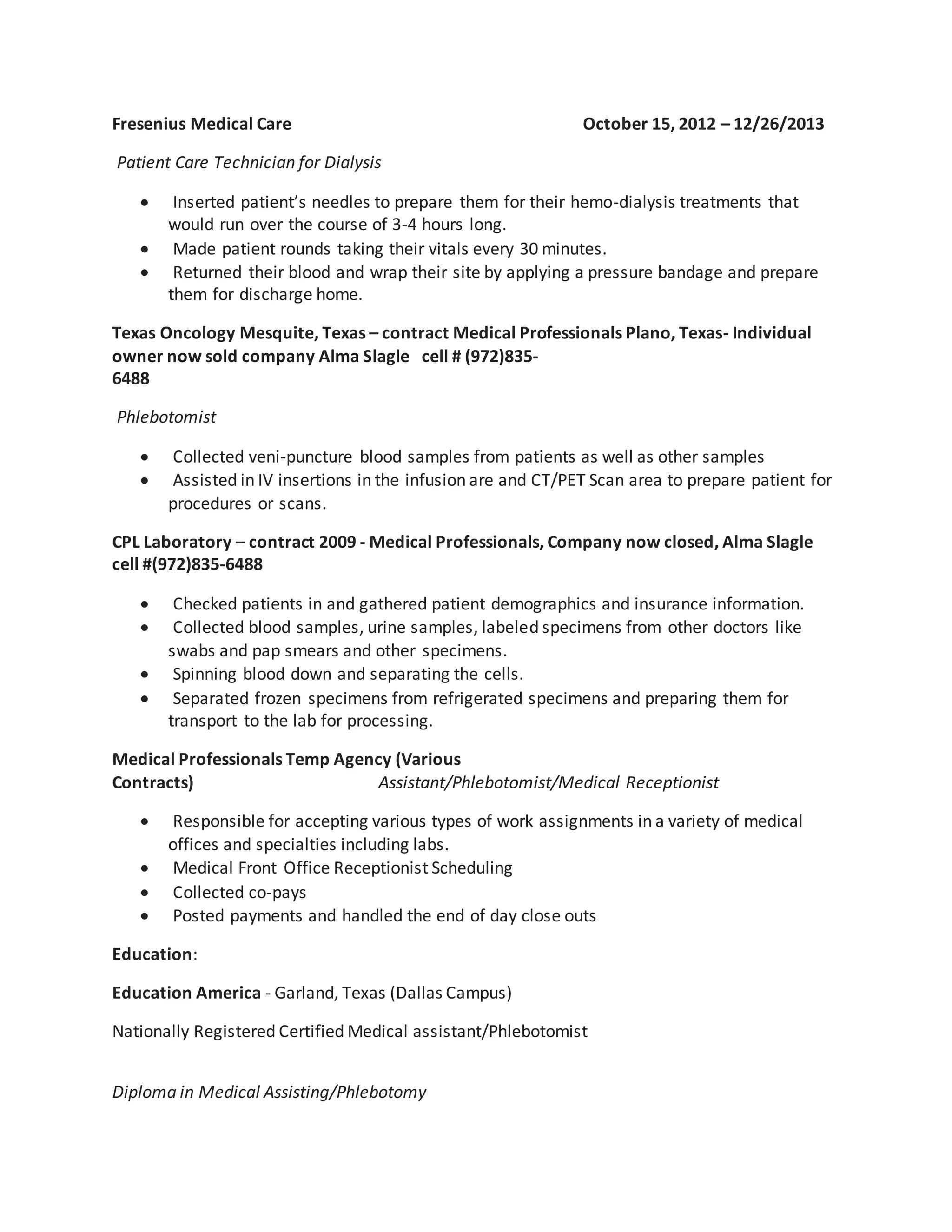 rachel resume | DOCX