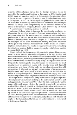 Imaging And Electron Physicsaberrationcorrected Electron Microscopy ...