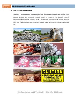 BMI COMPANY PROFILE | PDF | Environmental Services Industry | Industries