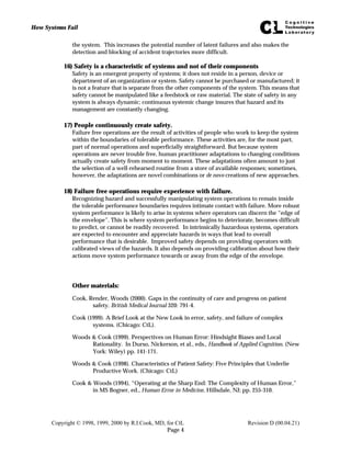 How Complex Systems Fail | PDF