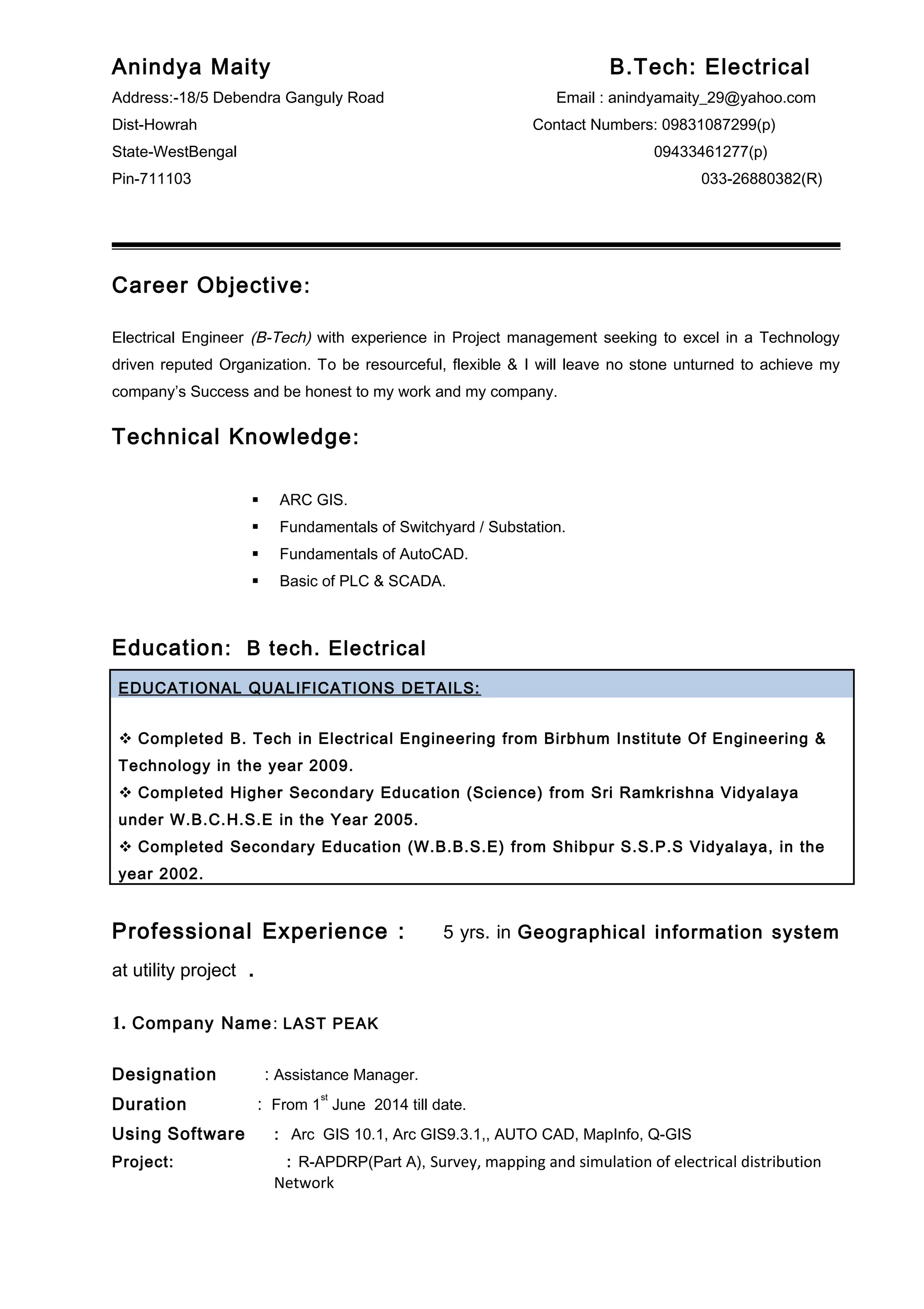 anindya maity-cv | PDF
