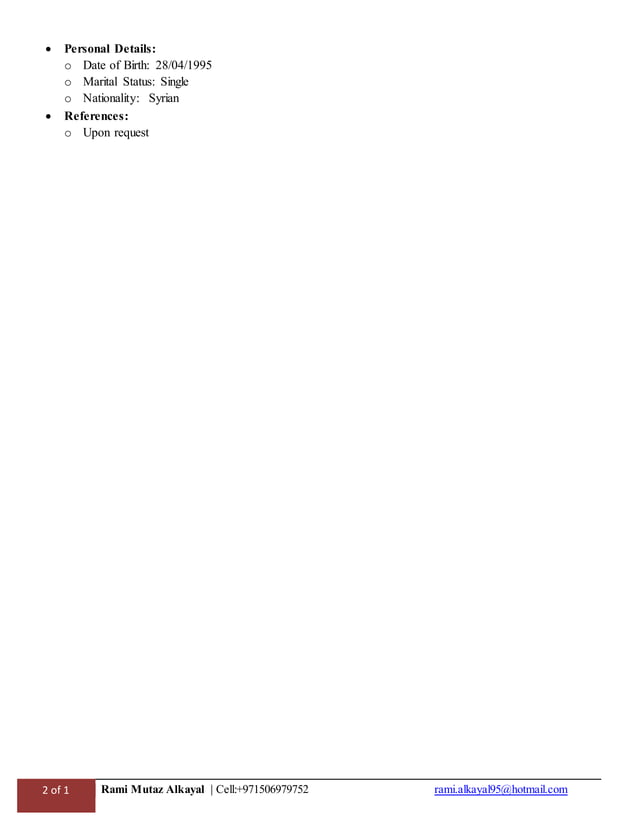 Rami Mutaz CV - M | DOCX