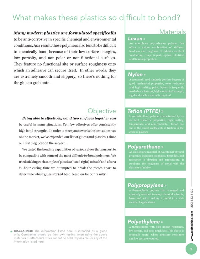 Adhesive Guide | PDF