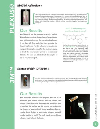 Adhesive Guide | PDF