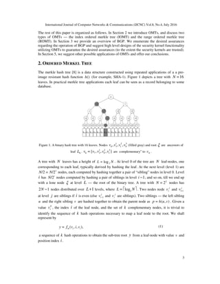 OMT: A DYNAMIC AUTHENTICATED DATA STRUCTURE FOR SECURITY KERNELS | PDF