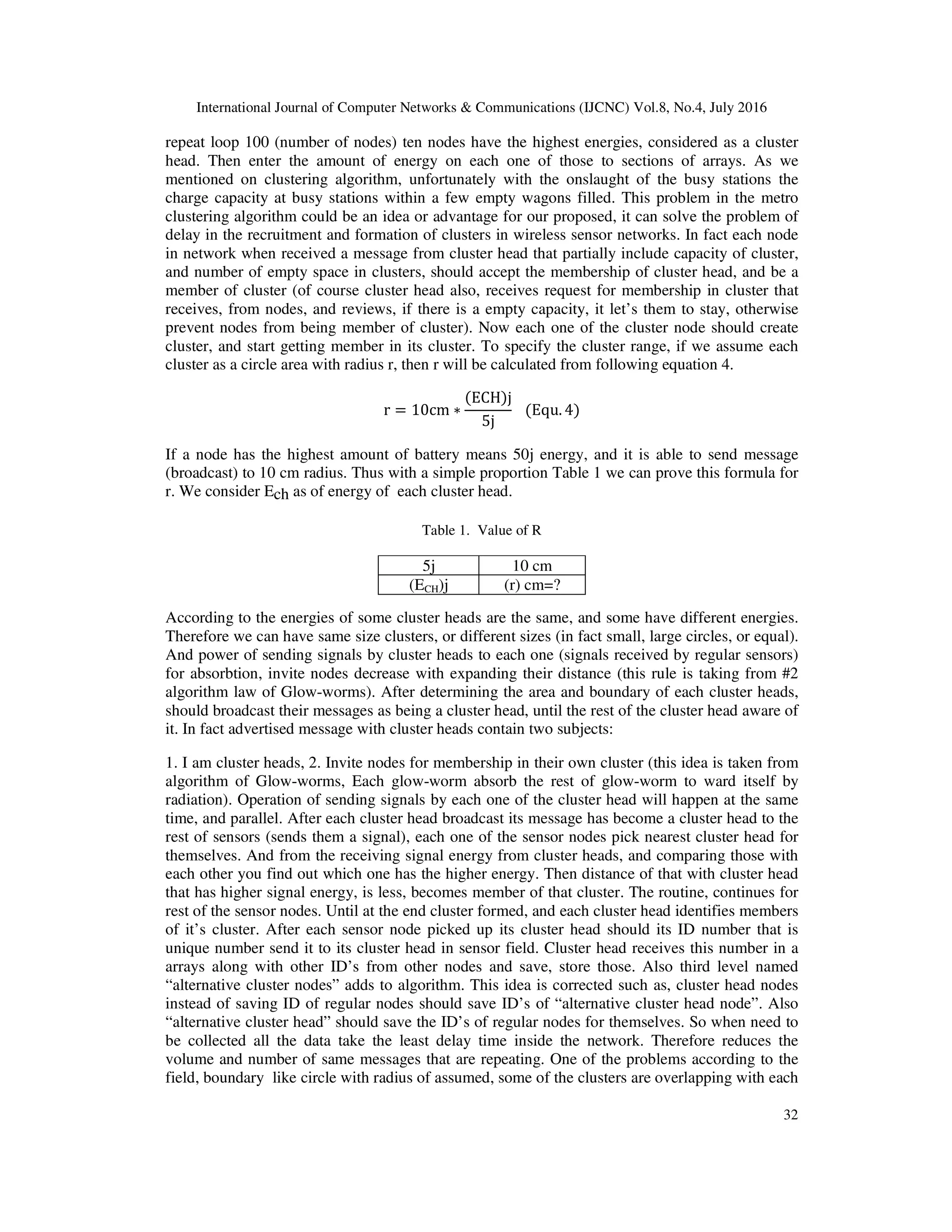 Proposed A Heterogeneous Clustering Algorithm To Improve Qos In Wsn Pdf