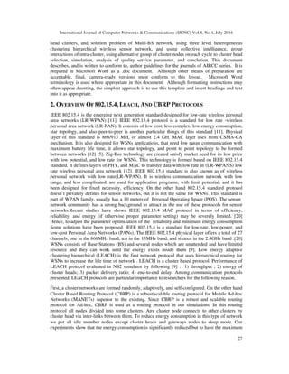 PROPOSED A HETEROGENEOUS CLUSTERING ALGORITHM TO IMPROVE QOS IN WSN | PDF