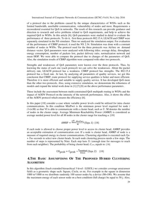 PROPOSED A HETEROGENEOUS CLUSTERING ALGORITHM TO IMPROVE QOS IN WSN | PDF