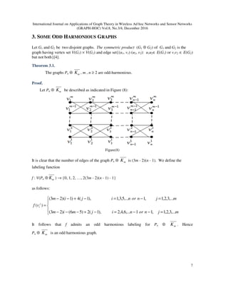 Further Results on Odd Harmonious Graphs | PDF