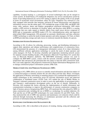 A REVIEW OF ICT TECHNOLOGY IN CONSTRUCTION | PDF