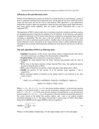EMAIL SPAM CLASSIFICATION USING HYBRID APPROACH OF RBF NEURAL NETWORK AND PARTICLE SWARM ...