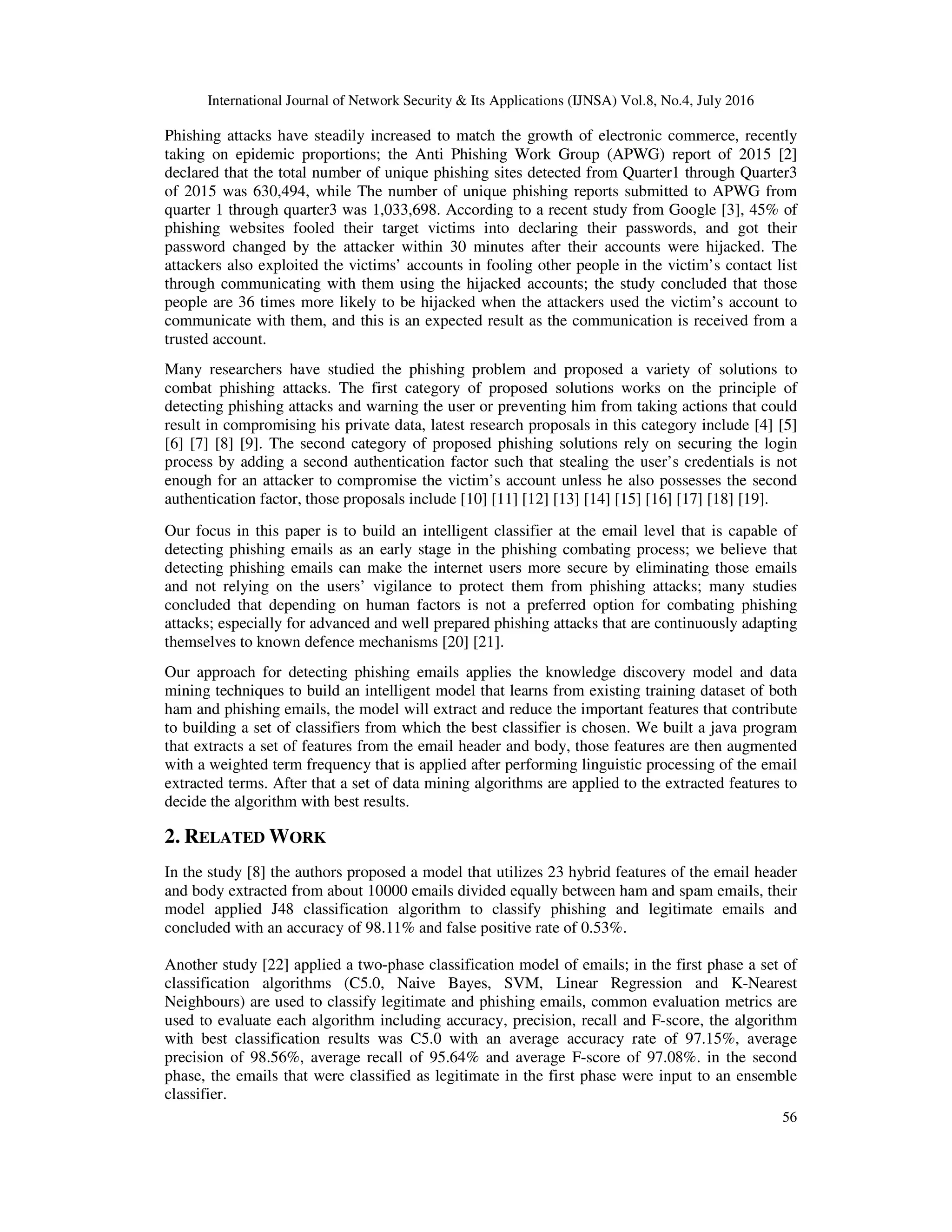 An Intelligent Classification Model For Phishing Email Detection Pdf