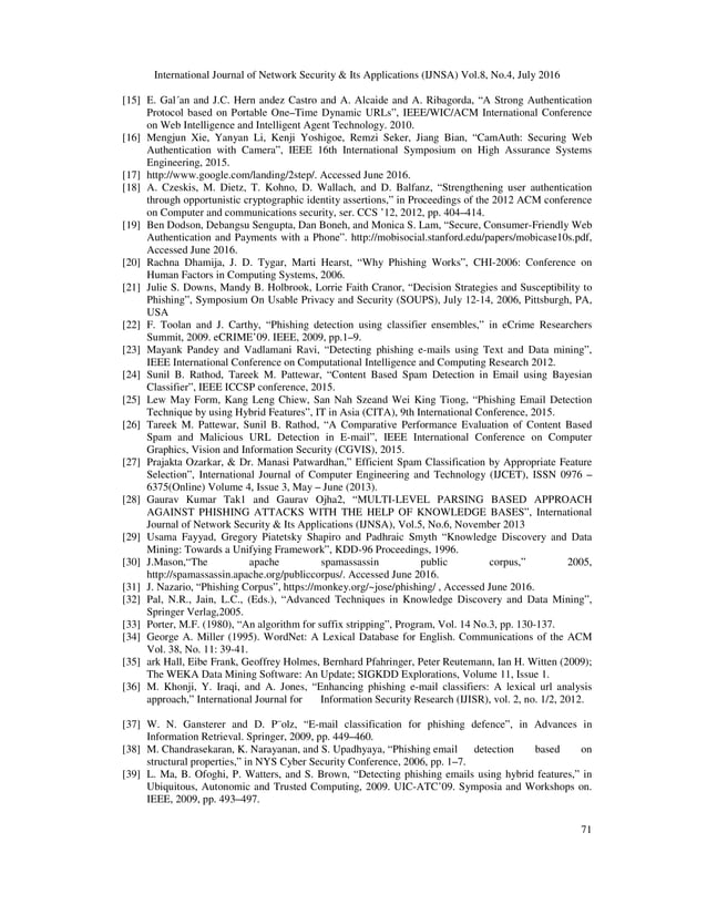 An Intelligent Classification Model For Phishing Email Detection Pdf