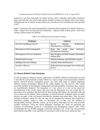 SEMANTIC TECHNIQUES FOR IOT DATA AND SERVICE MANAGEMENT: ONTOSMART SYSTEM | PDF