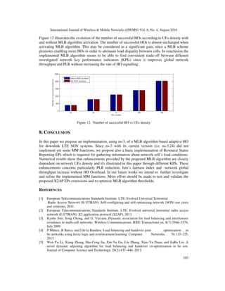MOBILITY LOAD BALANCING BASED ADAPTIVE HANDOVER IN DOWNLINK LTE SELF-ORGANIZING NETWORKS | PDF