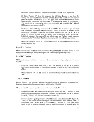 MOBILITY LOAD BALANCING BASED ADAPTIVE HANDOVER IN DOWNLINK LTE SELF-ORGANIZING NETWORKS | PDF