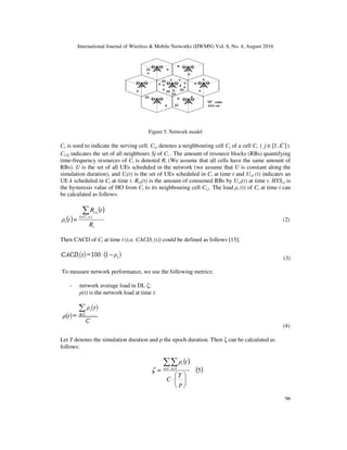 MOBILITY LOAD BALANCING BASED ADAPTIVE HANDOVER IN DOWNLINK LTE SELF-ORGANIZING NETWORKS | PDF