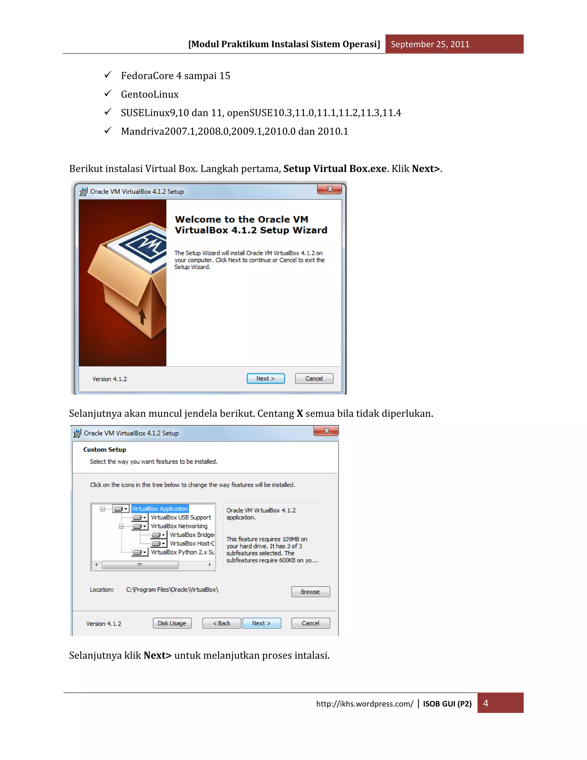 Modul Praktikum Instalasi Sistem Operasi | PDF