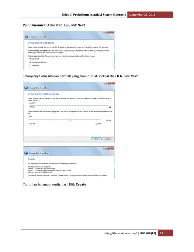 Modul Praktikum Instalasi Sistem Operasi | PDF