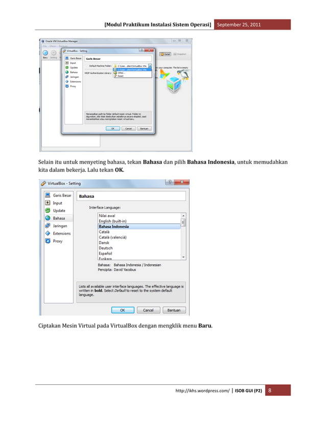Modul Praktikum Instalasi Sistem Operasi | PDF