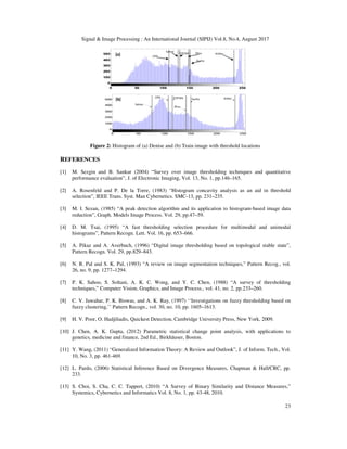 OPTIMAL GLOBAL THRESHOLD ESTIMATION USING STATISTICAL CHANGE-POINT DETECTION | PDF