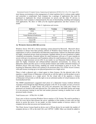 COST MODEL FOR ESTABLISHING A DATA CENTER | PDF