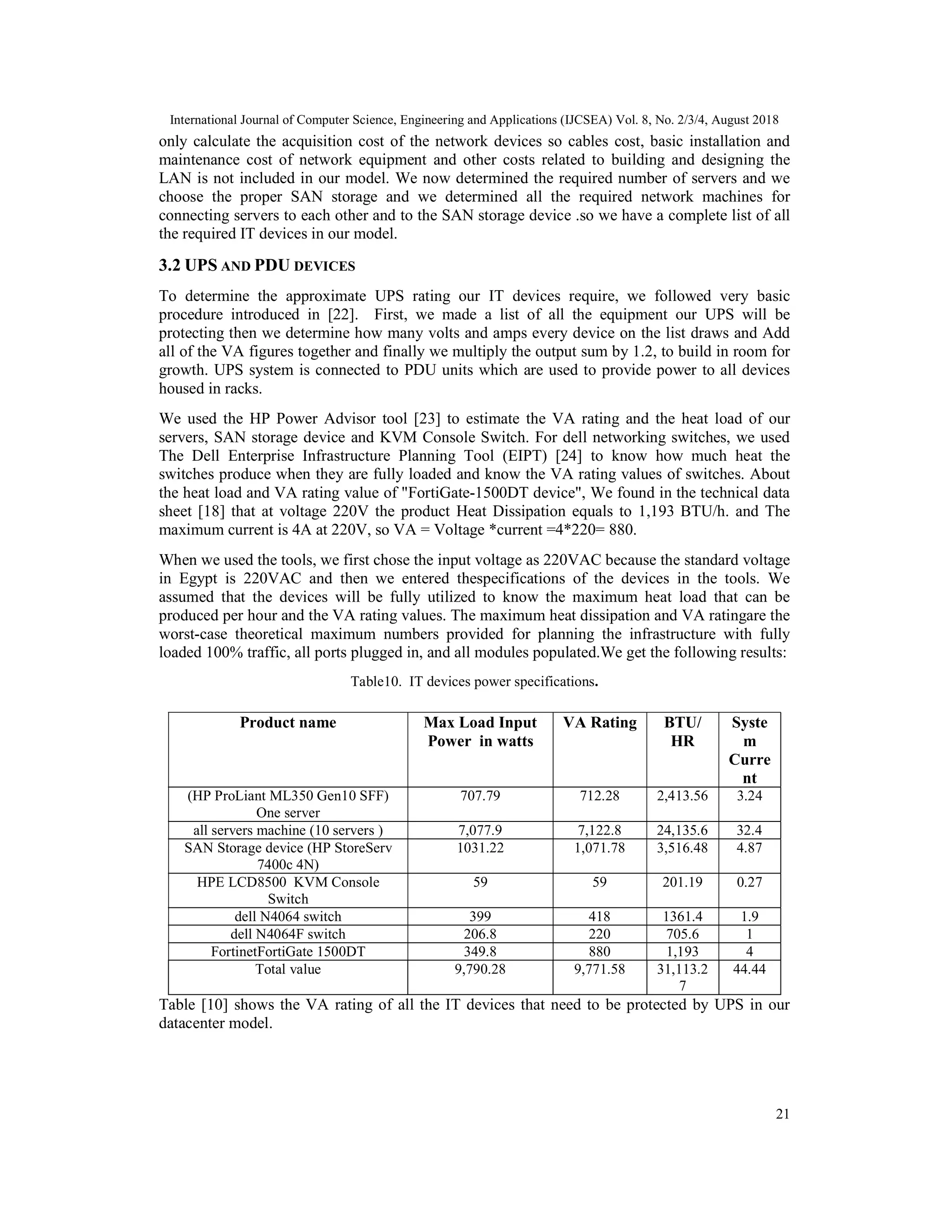 COST MODEL FOR ESTABLISHING A DATA CENTER | PDF