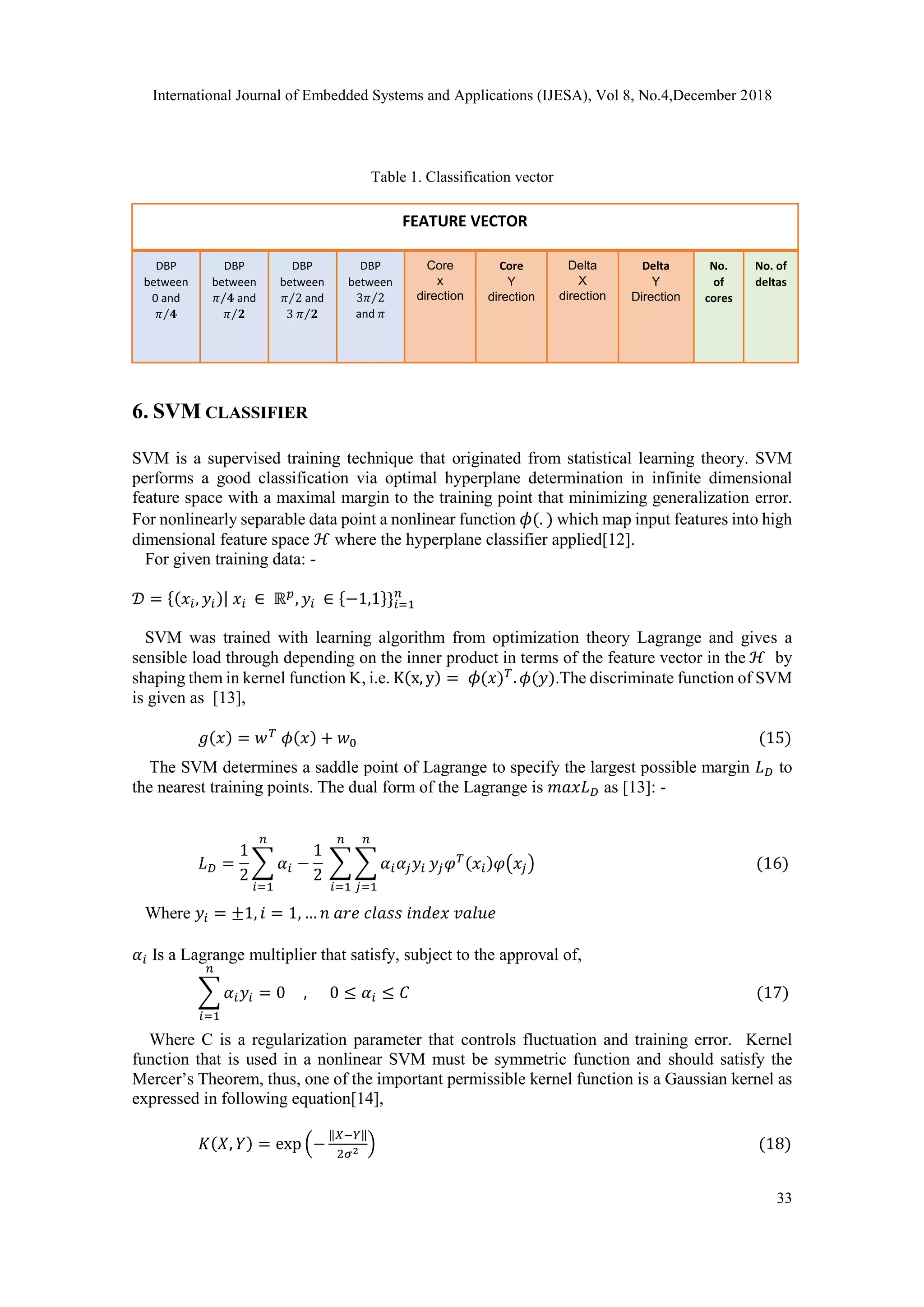 FINGERPRINT CLASSIFICATION BASED ON ORIENTATION FIELD | PDF