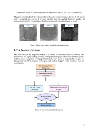 FINGERPRINT CLASSIFICATION BASED ON ORIENTATION FIELD | PDF