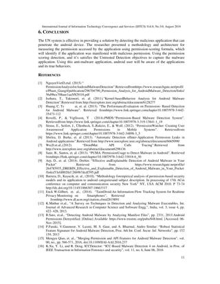 ANDROID UNTRUSTED DETECTION WITH PERMISSION BASED SCORING ANALYSIS | PDF