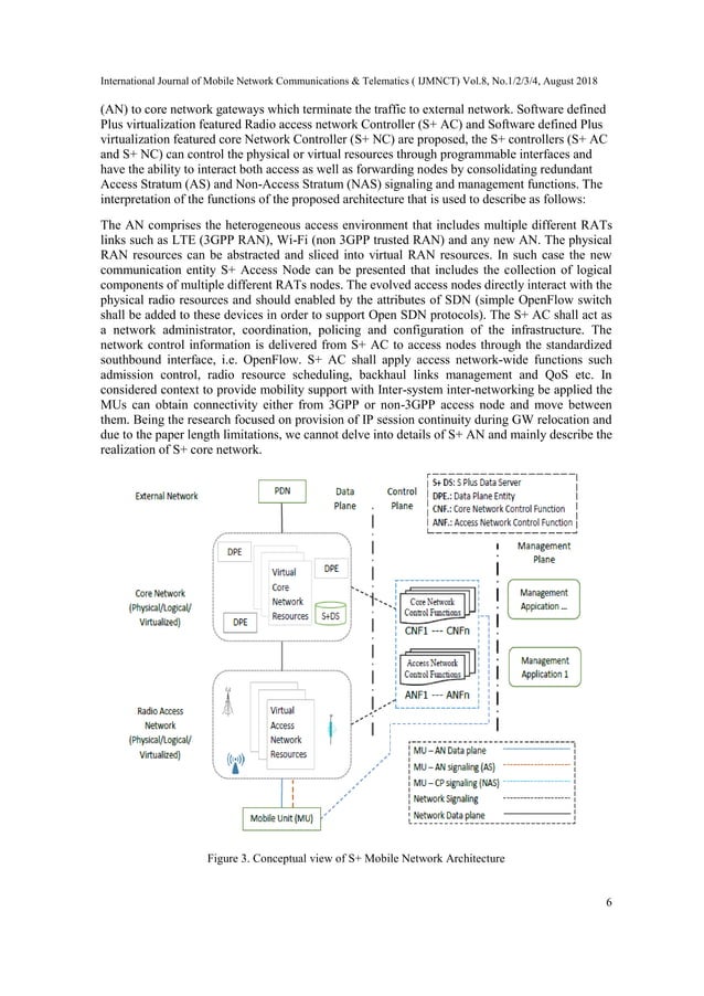 IMPROVEMENTS FOR DMM IN SDN AND VIRTUALIZATION-BASED MOBILE NETWORK ARCHITECTURE | PDF