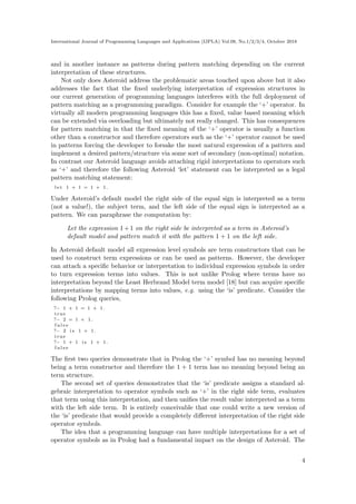 Pattern-Level Programming with Asteroid | PDF
