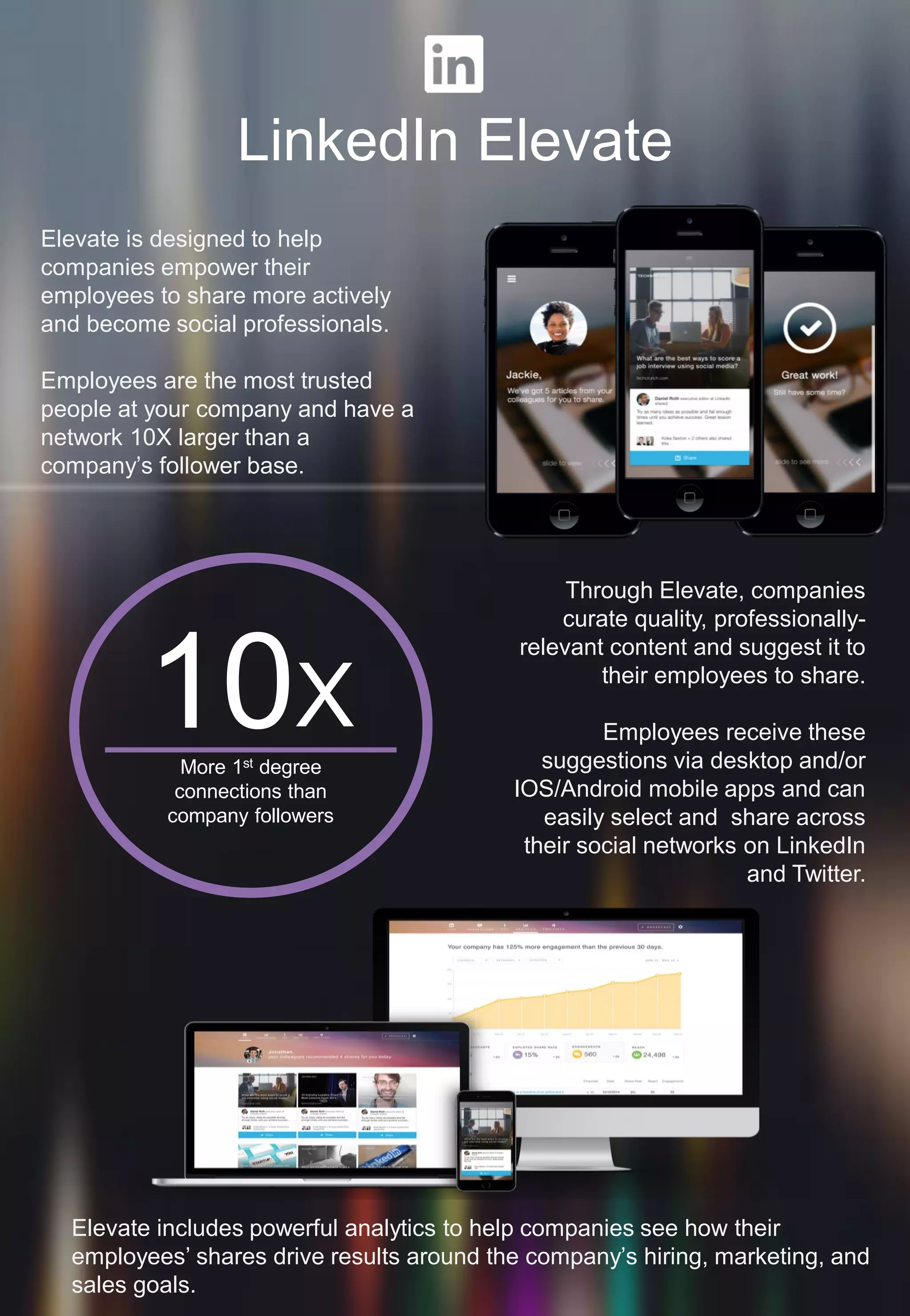 Elevate one pager | PDF | Social Networking | Internet