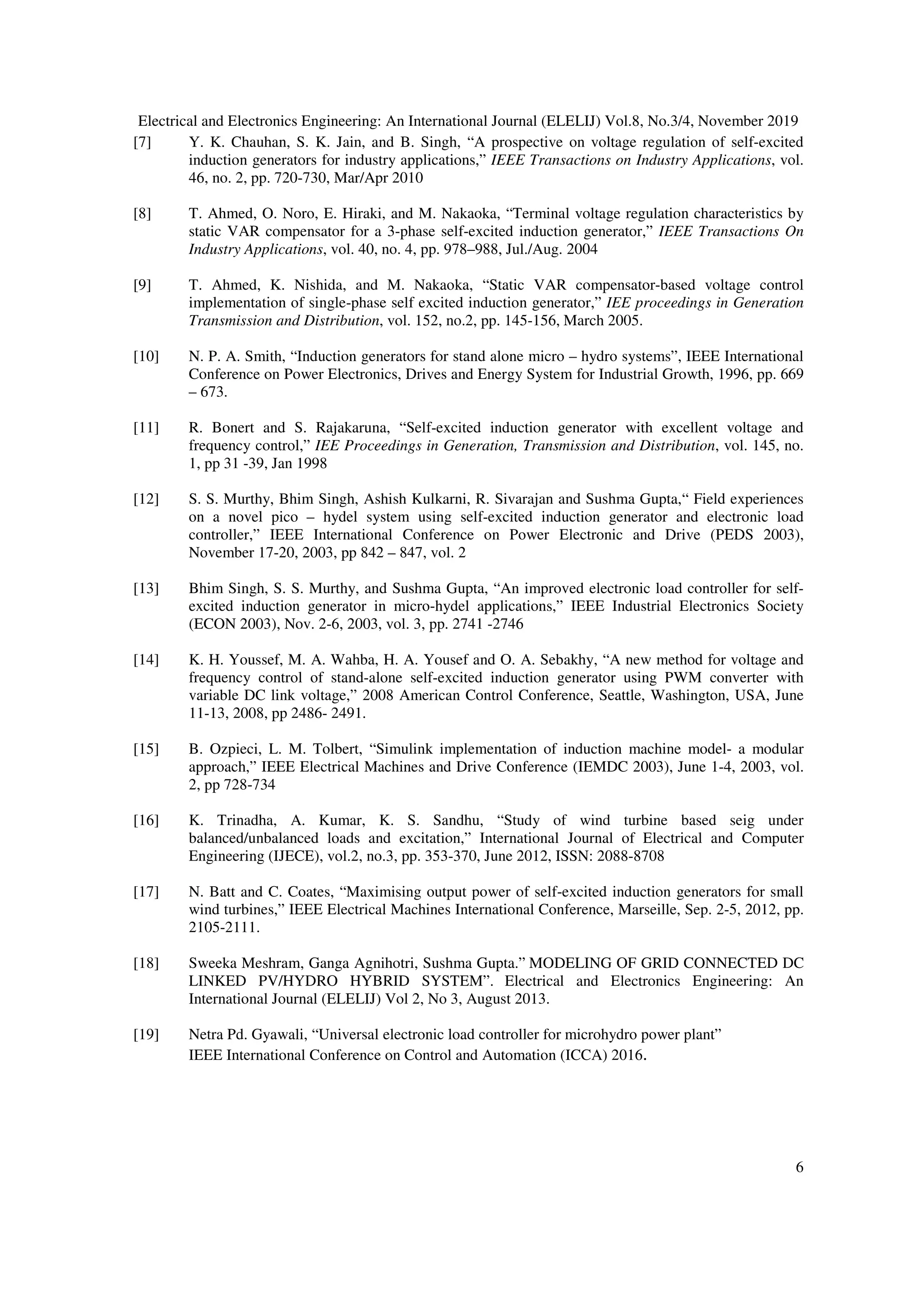 Design Of The Electronic Load Controller Using Micro Controller Based Zero Crossing Detector For