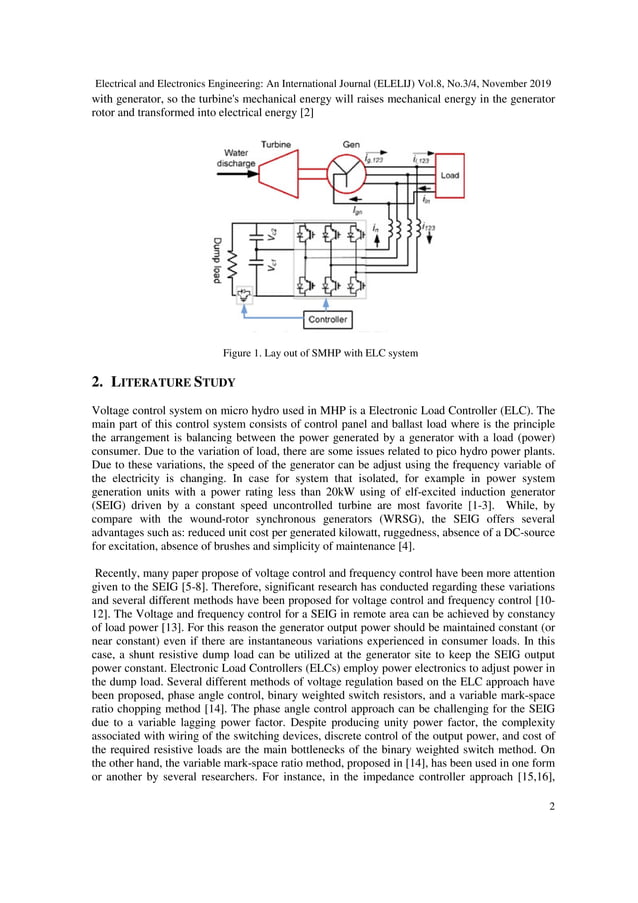 Design Of The Electronic Load Controller Using Micro Controller Based