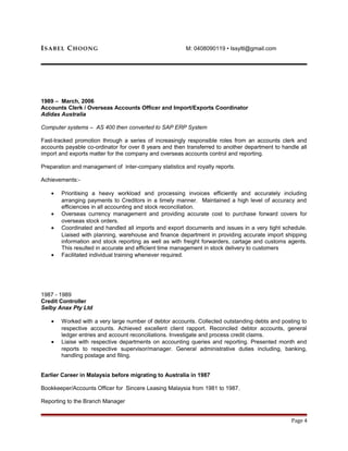 Isabel Choong_Resume | DOC