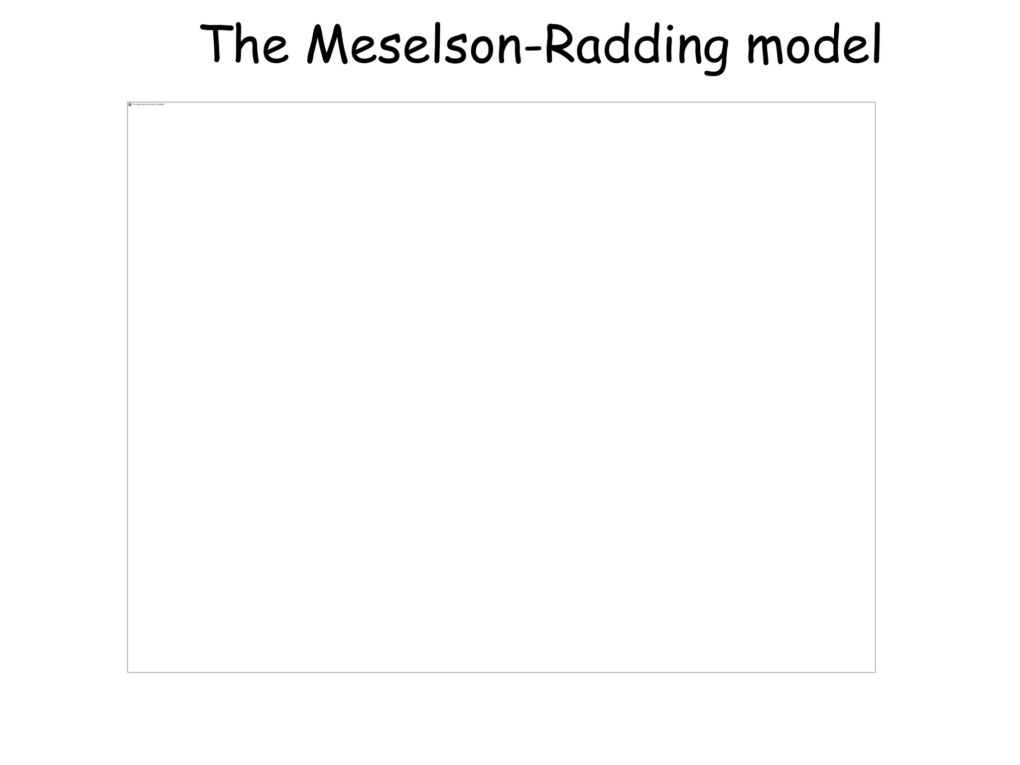Models Of Recombination Models Of Recombination Ppt