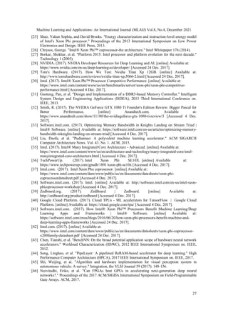 A SURVEY OF NEURAL NETWORK HARDWARE ACCELERATORS IN MACHINE LEARNING | PDF