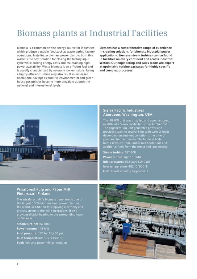 Steam Turbine - biomass | PDF