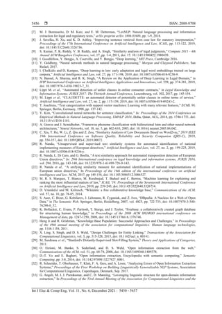 An overview of information extraction techniques for legal document ...