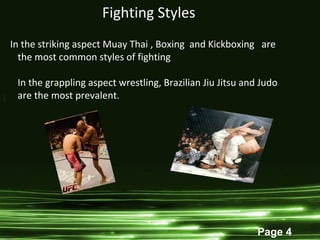 MMA Evolution | PPT