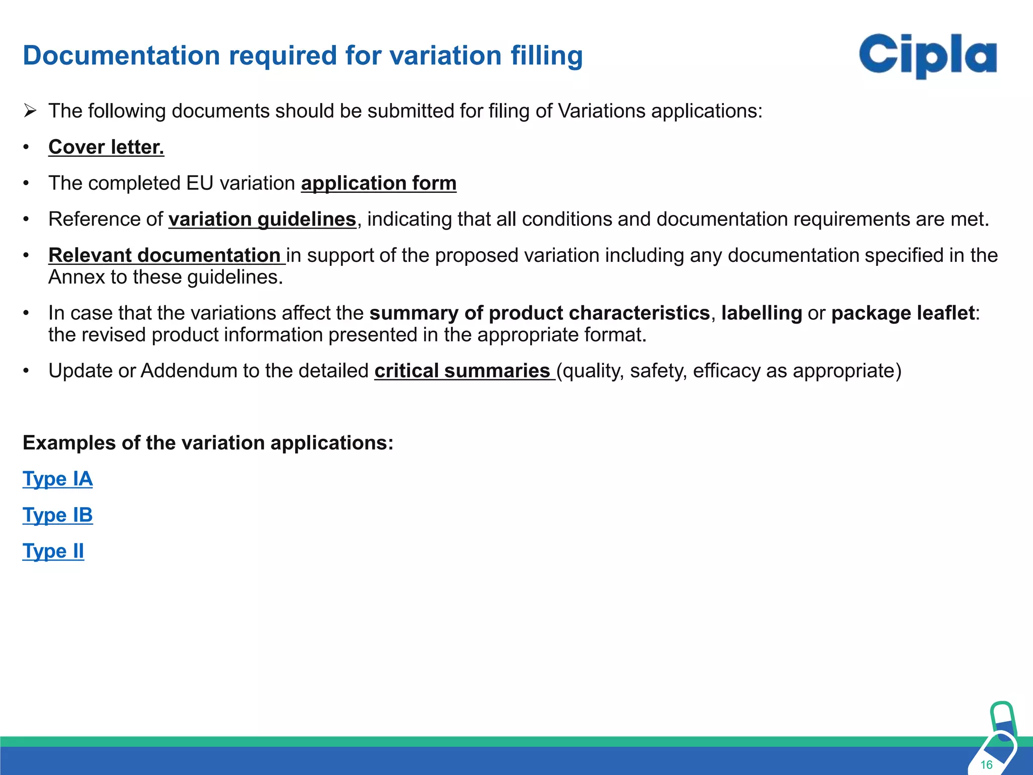 EU Variations & Renewals | PPTX