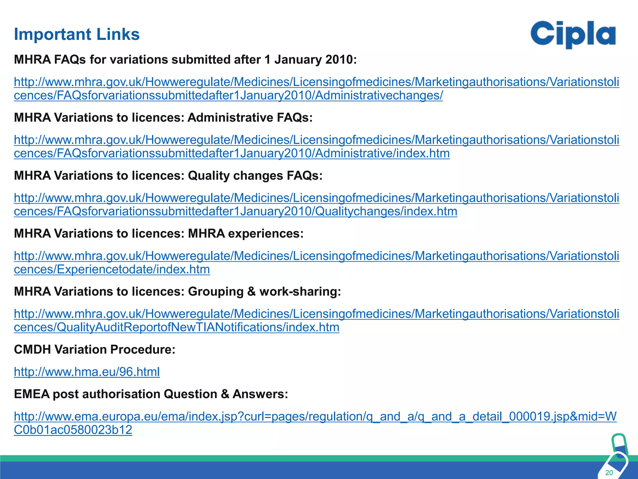 EU Variations & Renewals | PPTX