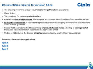 EU Variations & Renewals | PPTX