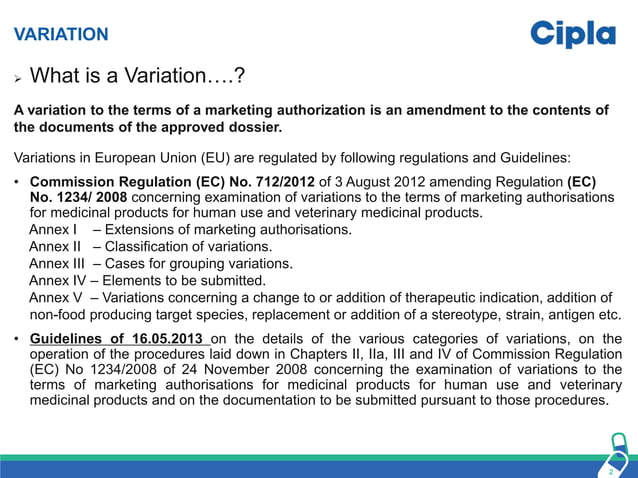 EU Variations & Renewals | PPTX | Pharmaceutical Drugs | Medical Health