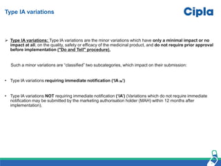 EU Variations & Renewals | PPTX