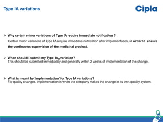 EU Variations & Renewals | PPTX