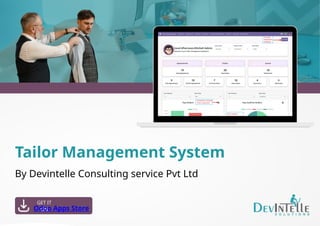 Comprehensive Tailor Management System in Odoo for Efficient Order | PPTX