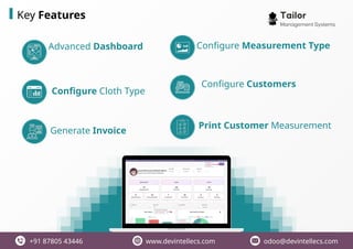Comprehensive Tailor Management System in Odoo for Efficient Order | PPTX