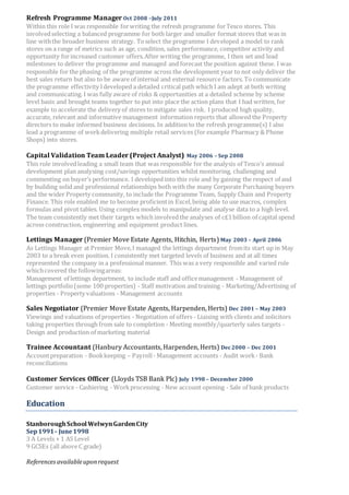 Rob Brimley CV Jan 2014 | DOCX